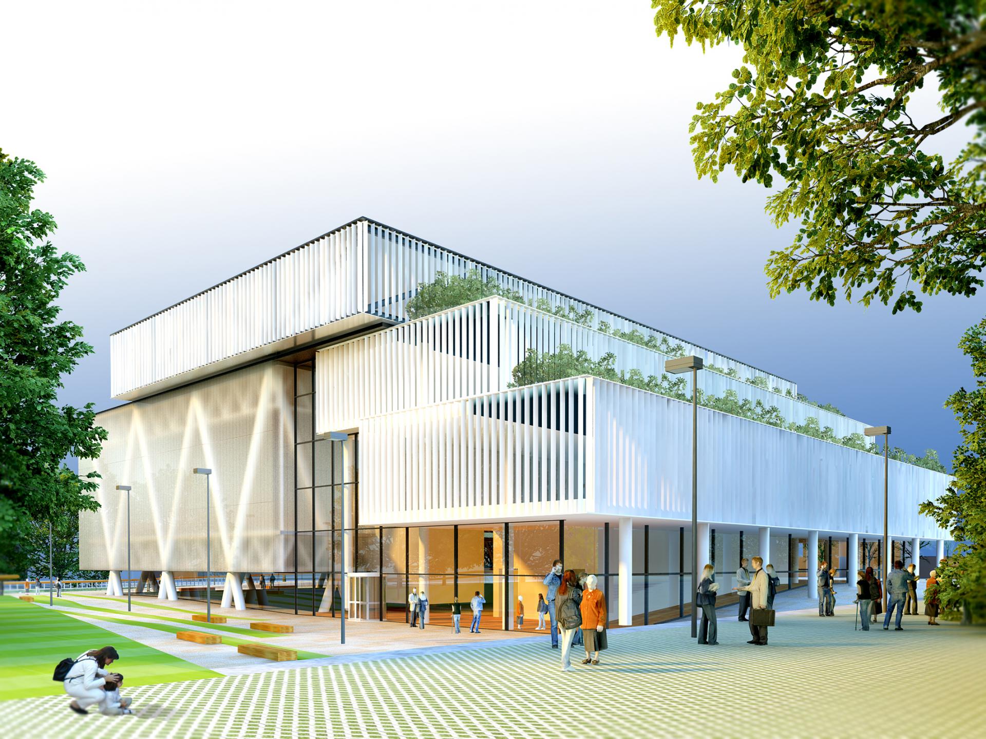 ICS Cluj Headquarters Office Building and Sports Center - Tecon